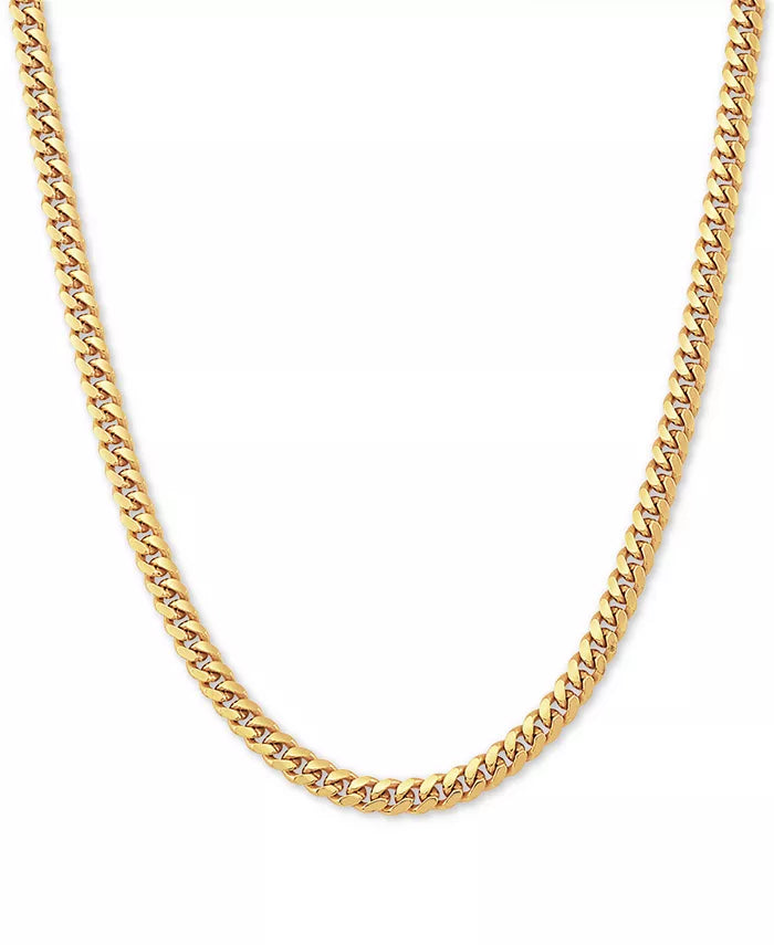 14K GOLD SOLID MIAMI CUBAN HAND MADE CHAINS – Avila Jewelers